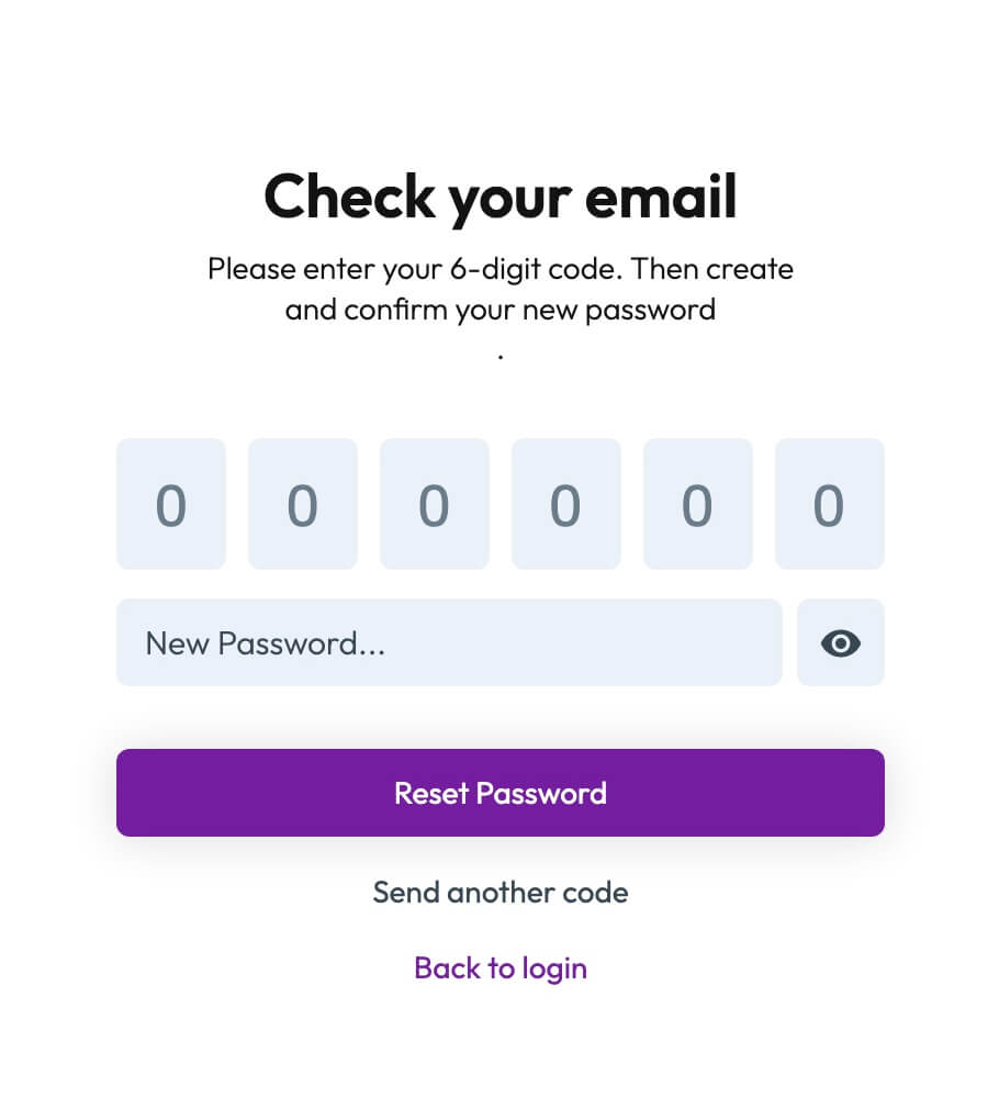 Downloads Reset Password Form | Free Webflow Component
